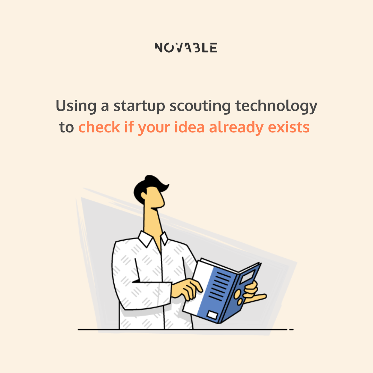 Using a startup scouting technology to check if your idea already exists