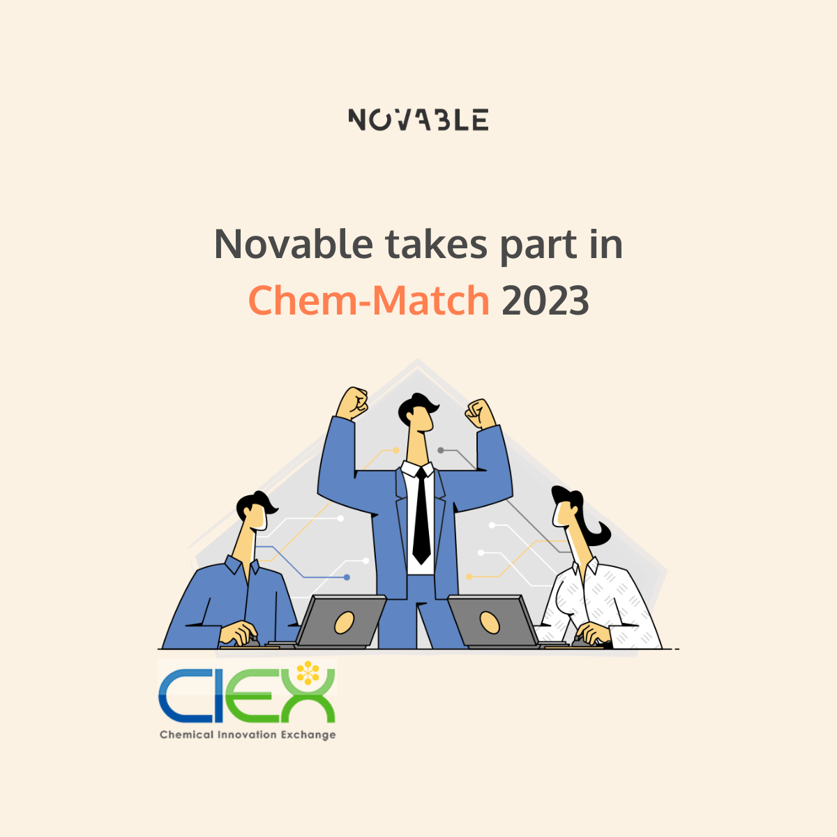 Novable takes part in Chem-Match 2023 - Novable